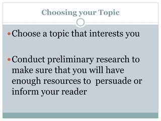 Tips for writing a great research paper | PPTX