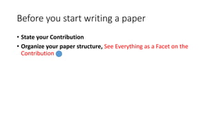 Tips for writing a paper | PPTX