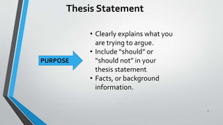Tips for writing a persuasive paper | PPTX
