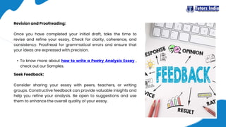 Tips for Writing a Poetry Analysis Essay A Master’s Guide.pptx
