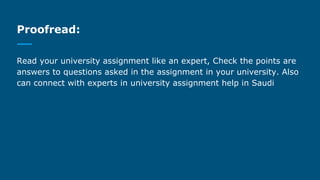 Tips for writing assignment from experts | PPT