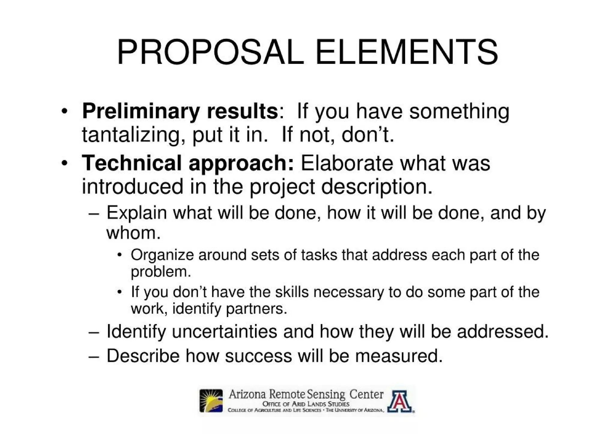 Tips For Writing A Successful Proposal | PDF