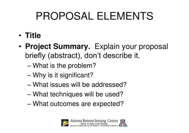 Tips For Writing A Successful Proposal | PDF