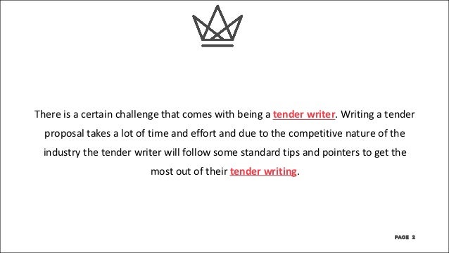Tips for effective Tender Writing | PDF