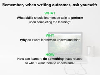 Tips for Writing Measurable Learning Outcomes | PDF | Educational ...