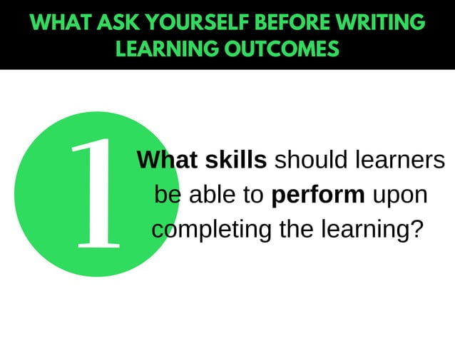 Tips for Writing Measurable Learning Outcomes | PDF | Educational ...