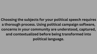Tips For Writing Political Speeches.pdf