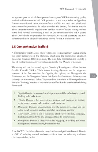Tips framework version 2.0 low | PDF