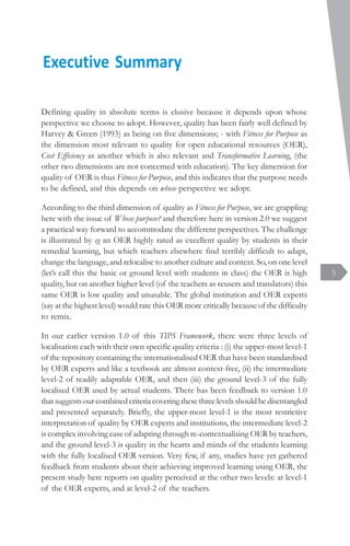 Tips framework version 2.0 low | PDF