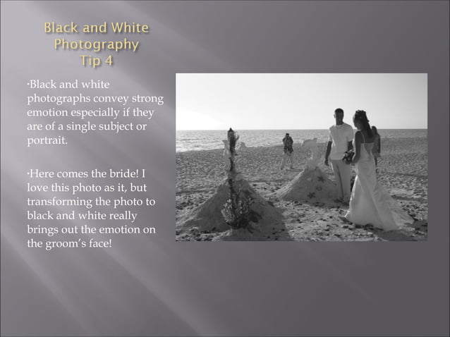 black & white ppt | PPT