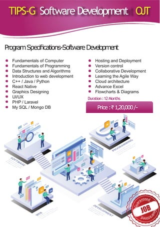 TIPS-G On Job Training institute | PDF