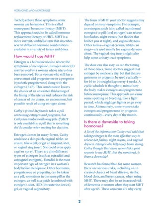 Global Medical Cures™ | Womens Health- HORMONES & MENOPAUSE | PDF