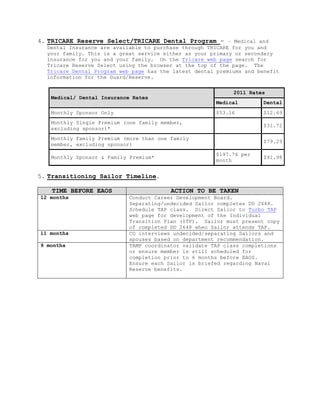 Separation Tip Sheets USAJobs.gov and Navy career wise & new dd 2648 | PDF