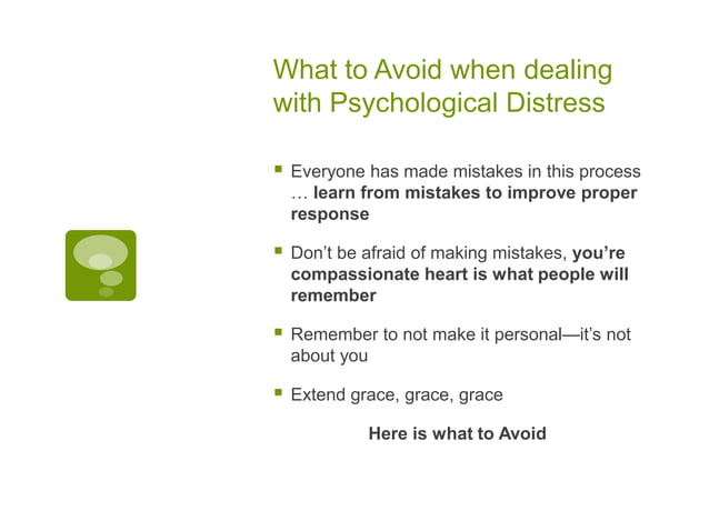 Helping People in Distress | PPT