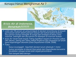 Tips Hemat Air | PPT