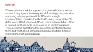 Tips To Implementing Multiple Cloud Storage APIs | PPT