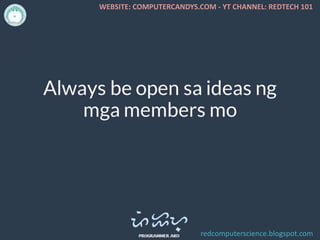 Tips in creating your own system - computer technology student computer science student ...