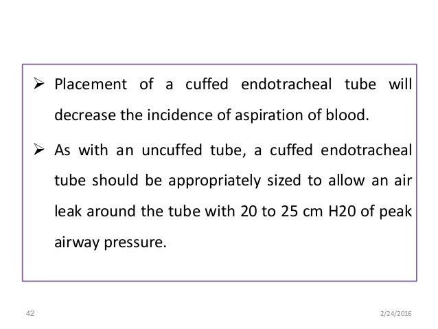 Tips in otolaryngology anesthesia | PPT
