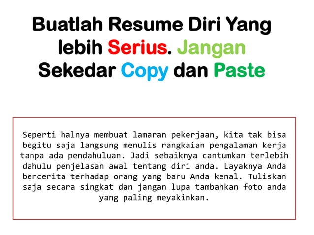 Tips memaksimalkan profil di linkedin | PPTX