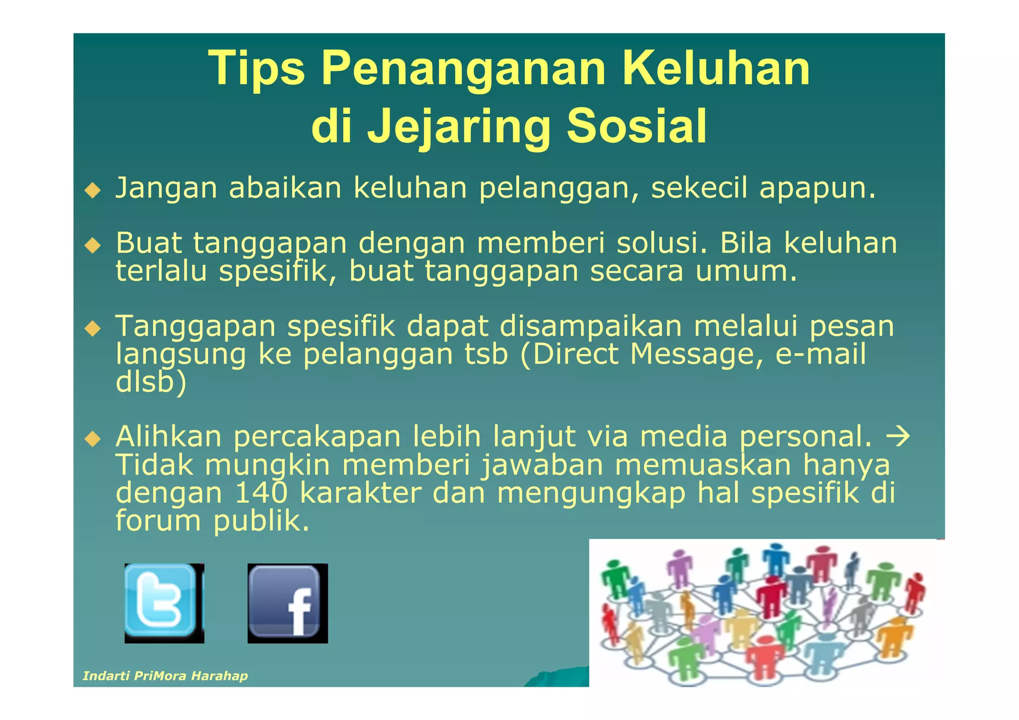 Tips membuat tanggapan keluhan | PDF
