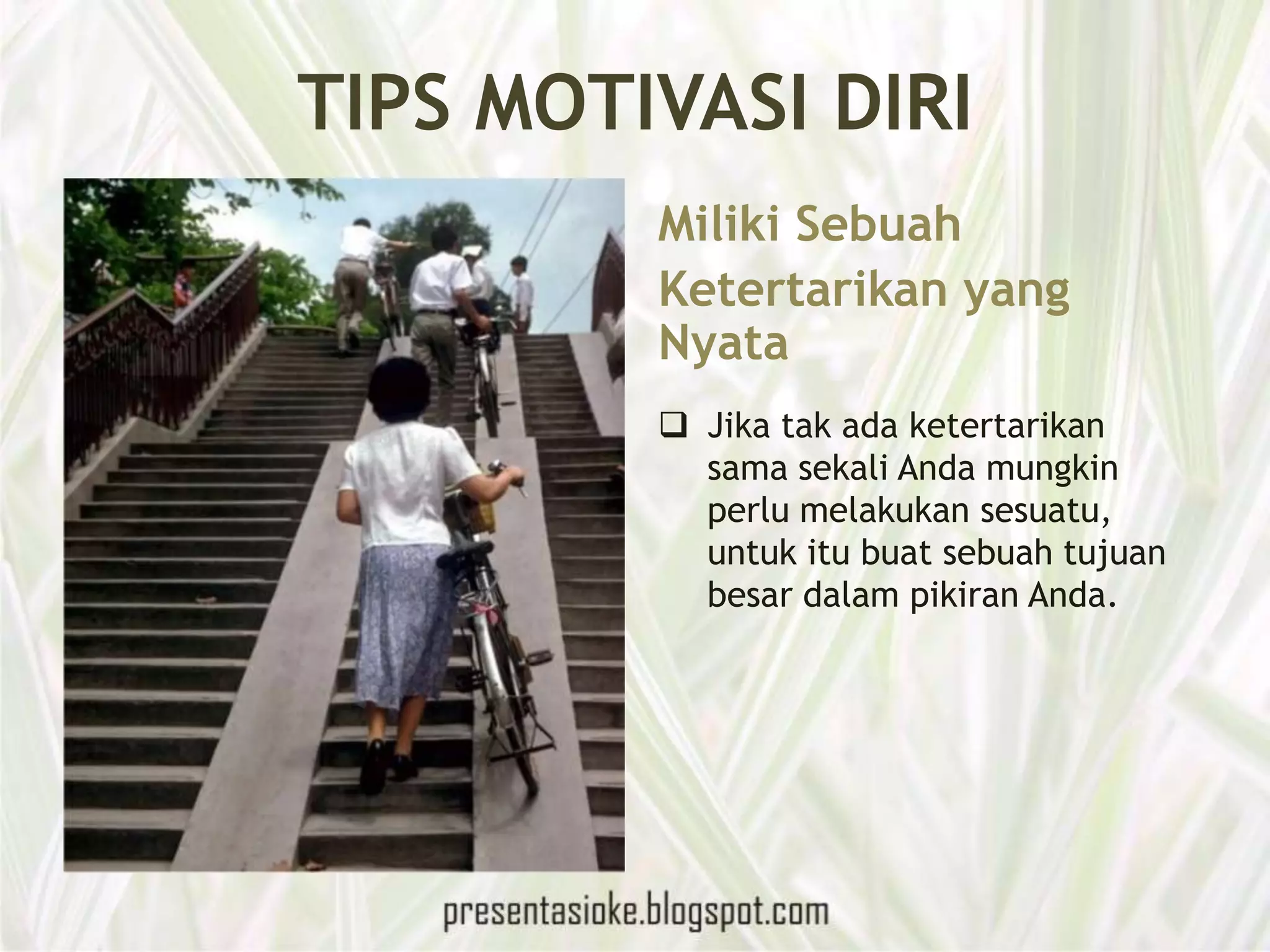 Tips Motivasi Diri | PPSX