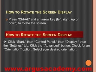 COMPUTER Tips ‘n’ Tricks | PPSX