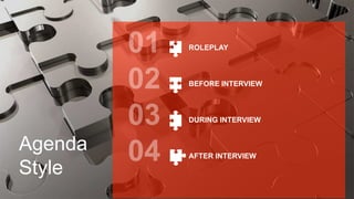 Tips & Trick Menghadapi interview panggilan Kerja | PPTX