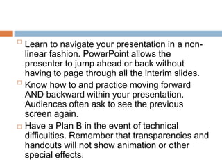 Tips of making effective | PPTX