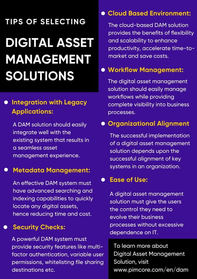 Tips of Selecting Digital Asset Management (DAM) Solution | PDF
