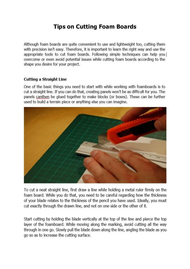 How To Cut Foam Board Straight All You Need Infos how-to-cut-foam-board-straight-all-you-need-infos