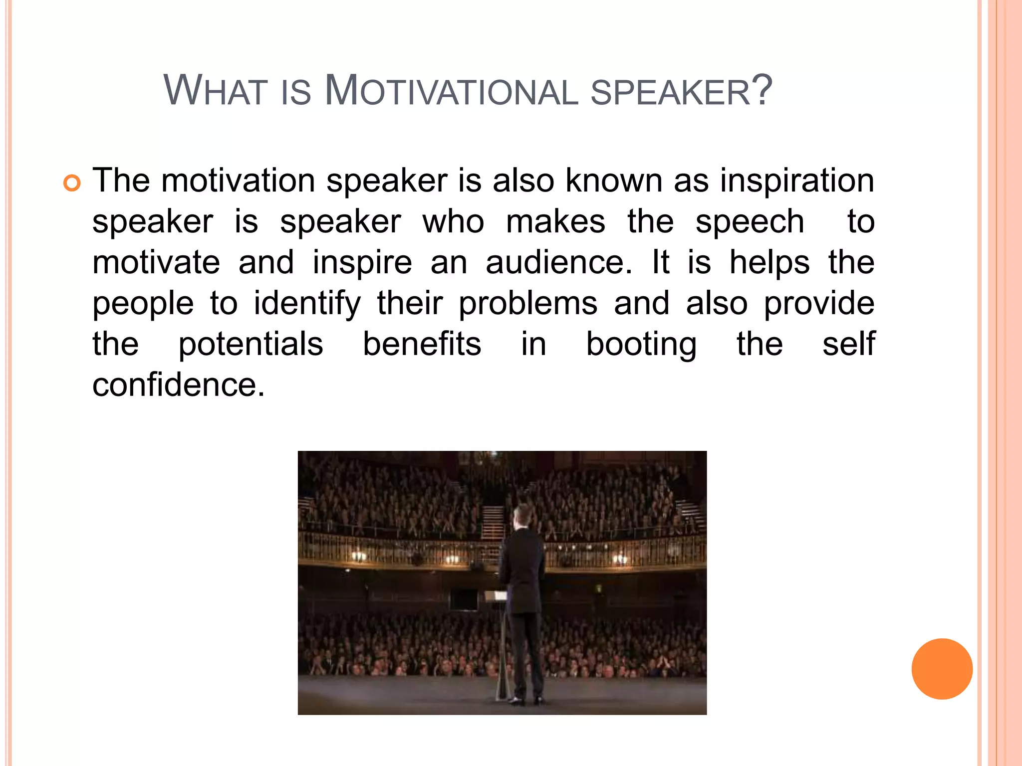 Tips On How To Become A Motivational Speaker - John Calub | PPT