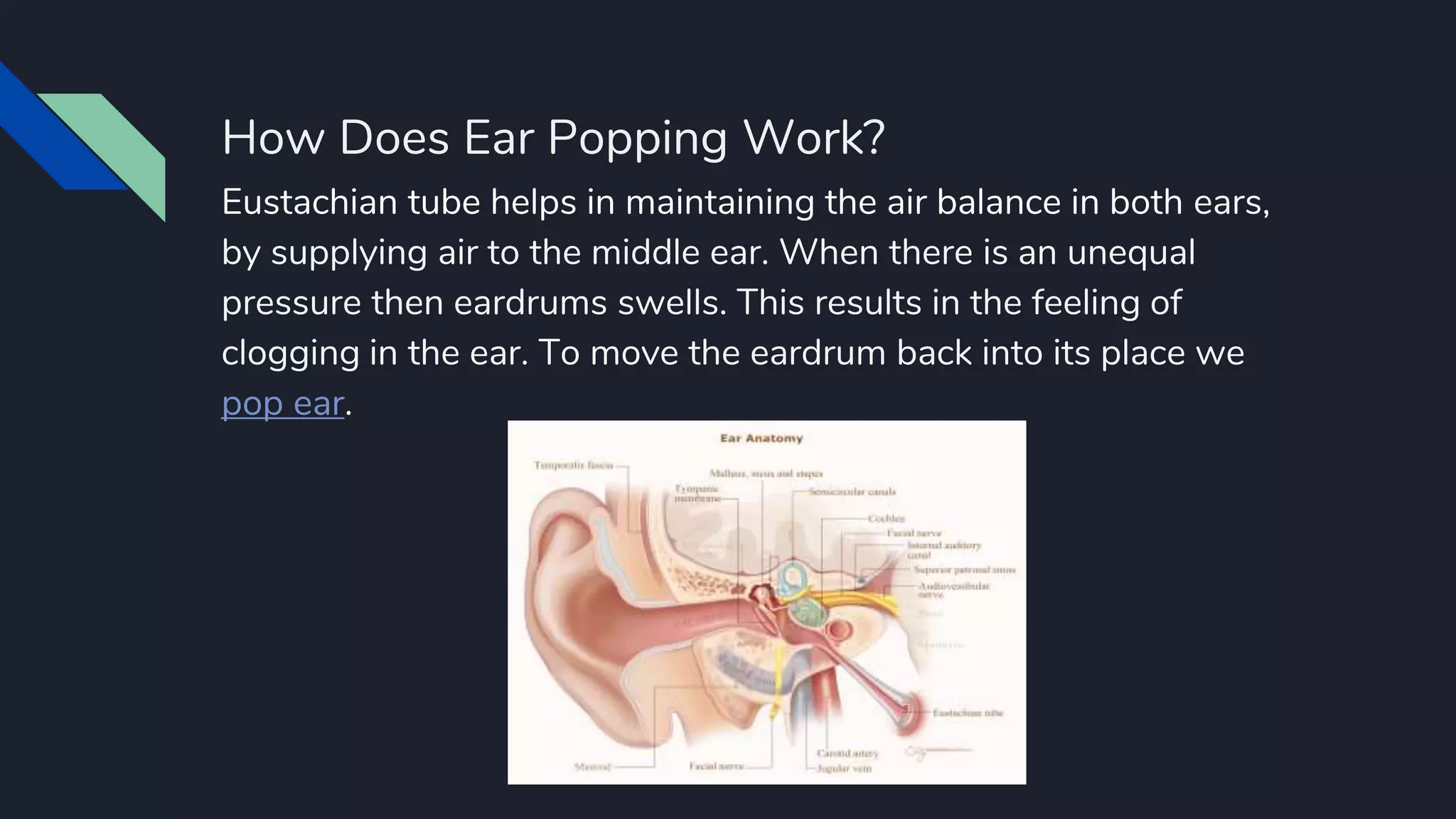 Tips on how to pop your ears | PPT