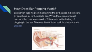 Tips on how to pop your ears | PPT
