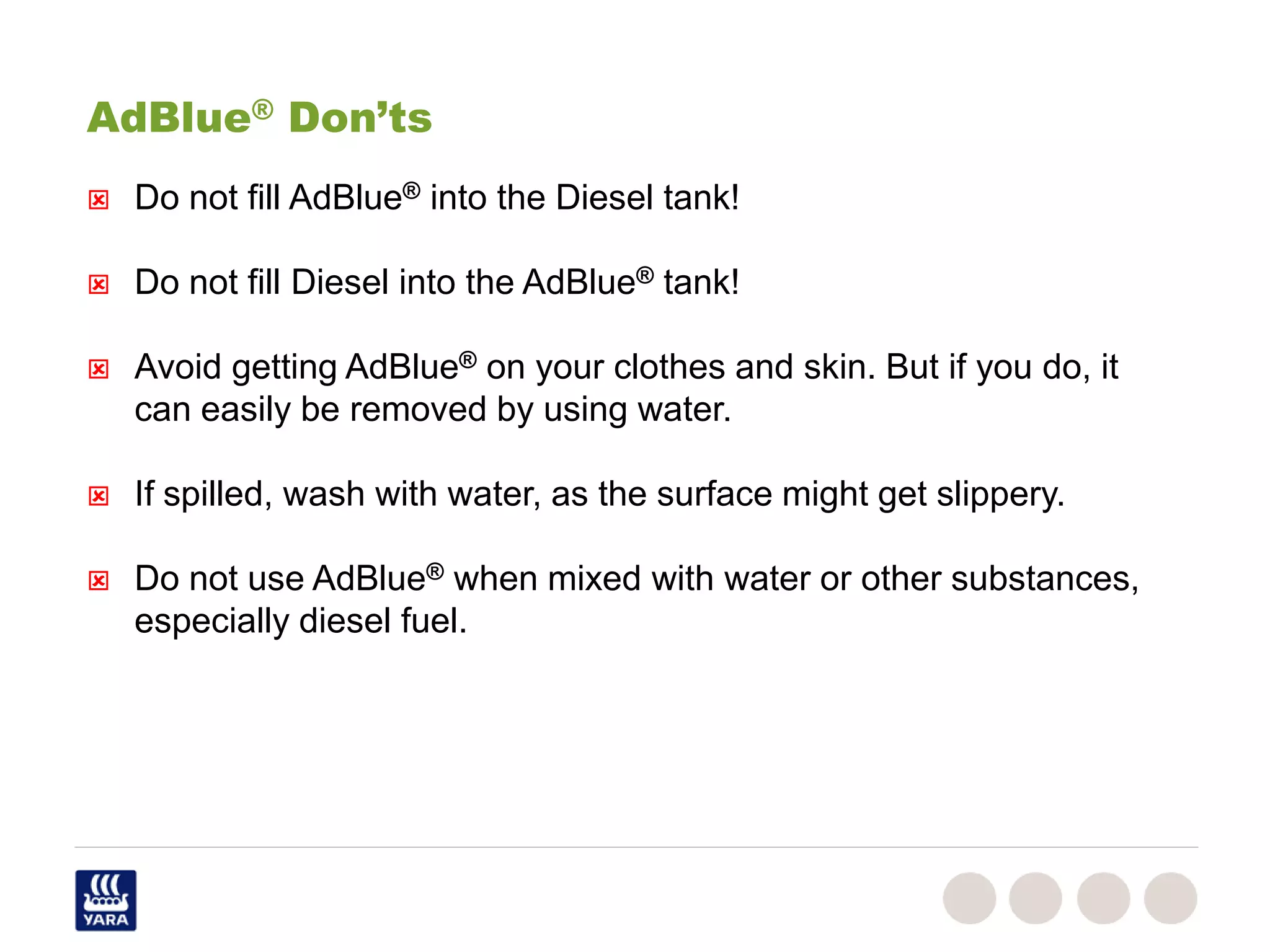 Tips on how to use AdBlue for fleet operators and drivers by air1_yara ...