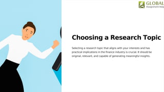 Tips on How to Write a Compelling Finance Dissertation | PDF | Business | Business and Finance