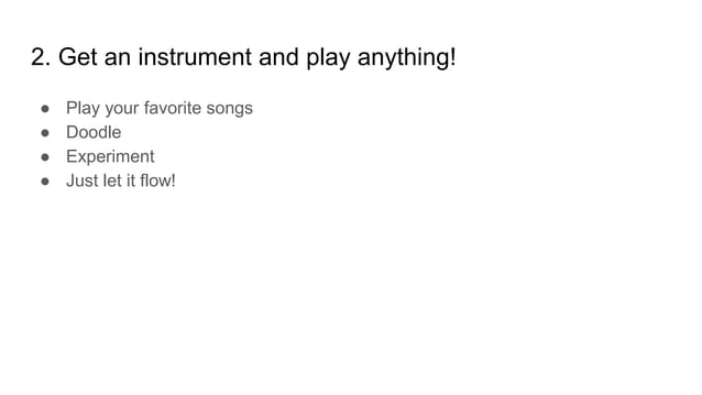Tips on How to Write a Song (an initial draft) | PPT