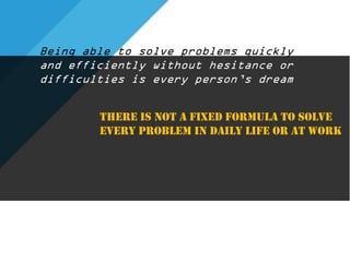 11 Tips On Problem Solving Skills – Overcome Difficulties | PDF