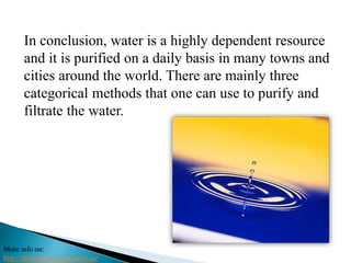 Tips on the Most Effective Methods for Water Purification and ...