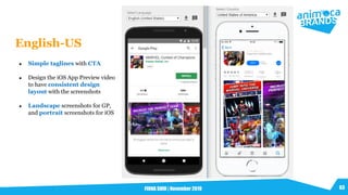 Tips on UA, ASO, Ad Monetization & KPI Benchmarks - Fiona Shih ...