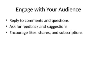 Tips on vlogging, your way to get acquainted with more people | PPT