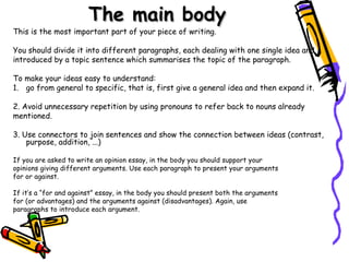 Tips on writing a good essay na2 | PPT
