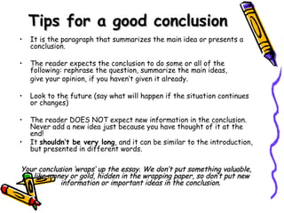 Tips on writing a good essay na2 | PPT