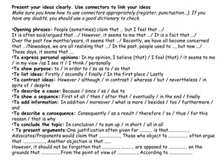 Tips on writing a good essay na2 | PPT
