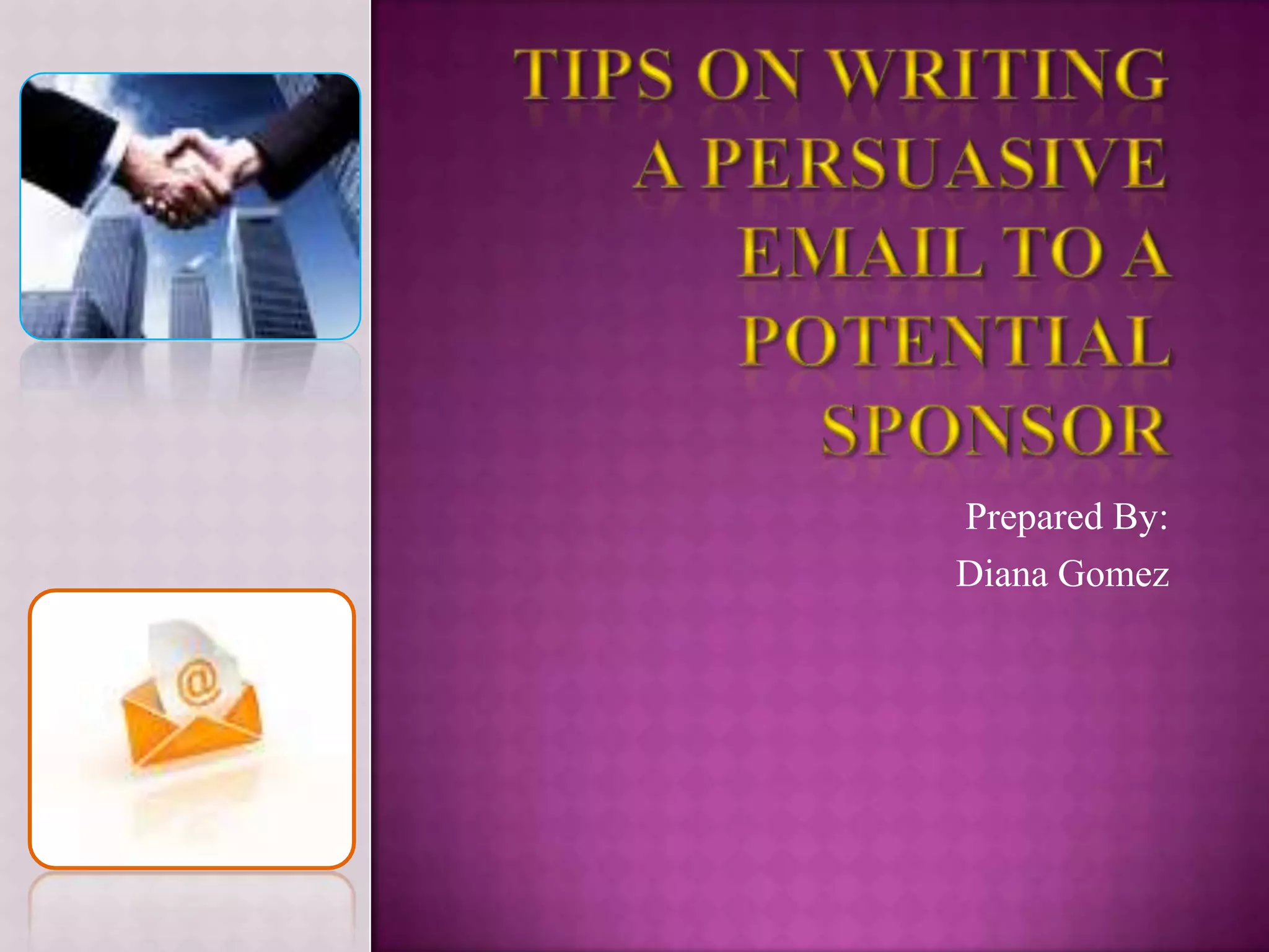 Tips on writing a persuasive email | PPTX