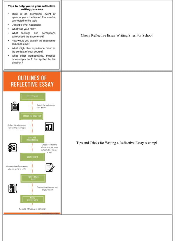 Tips On Writing A Reflective Essay | PDF