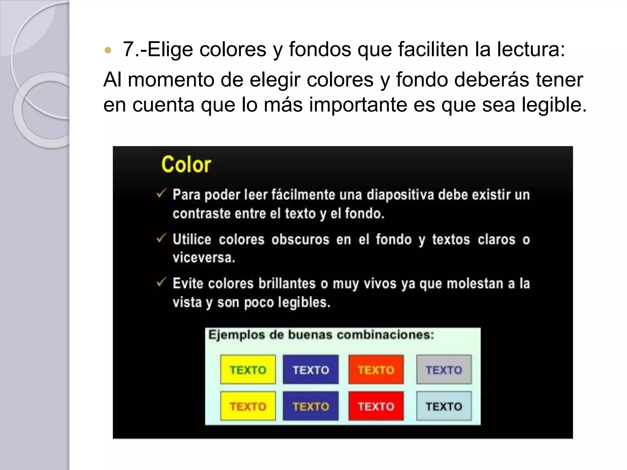 Tips para presentaciones efectivas | PPTX | Desktop Publishing | Computer Software and Applications