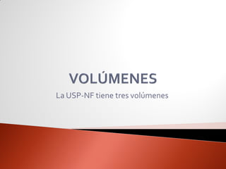 Tips para usar la USP-NF | PDF