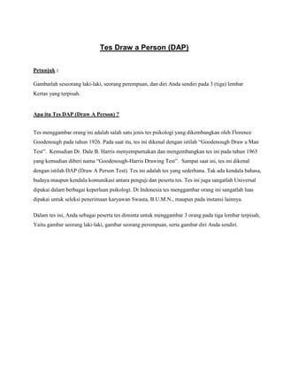 Tips psikotes | PDF