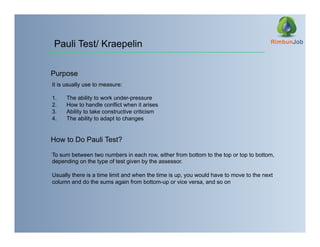 Tips on handling Psychological Assessment | PPTX