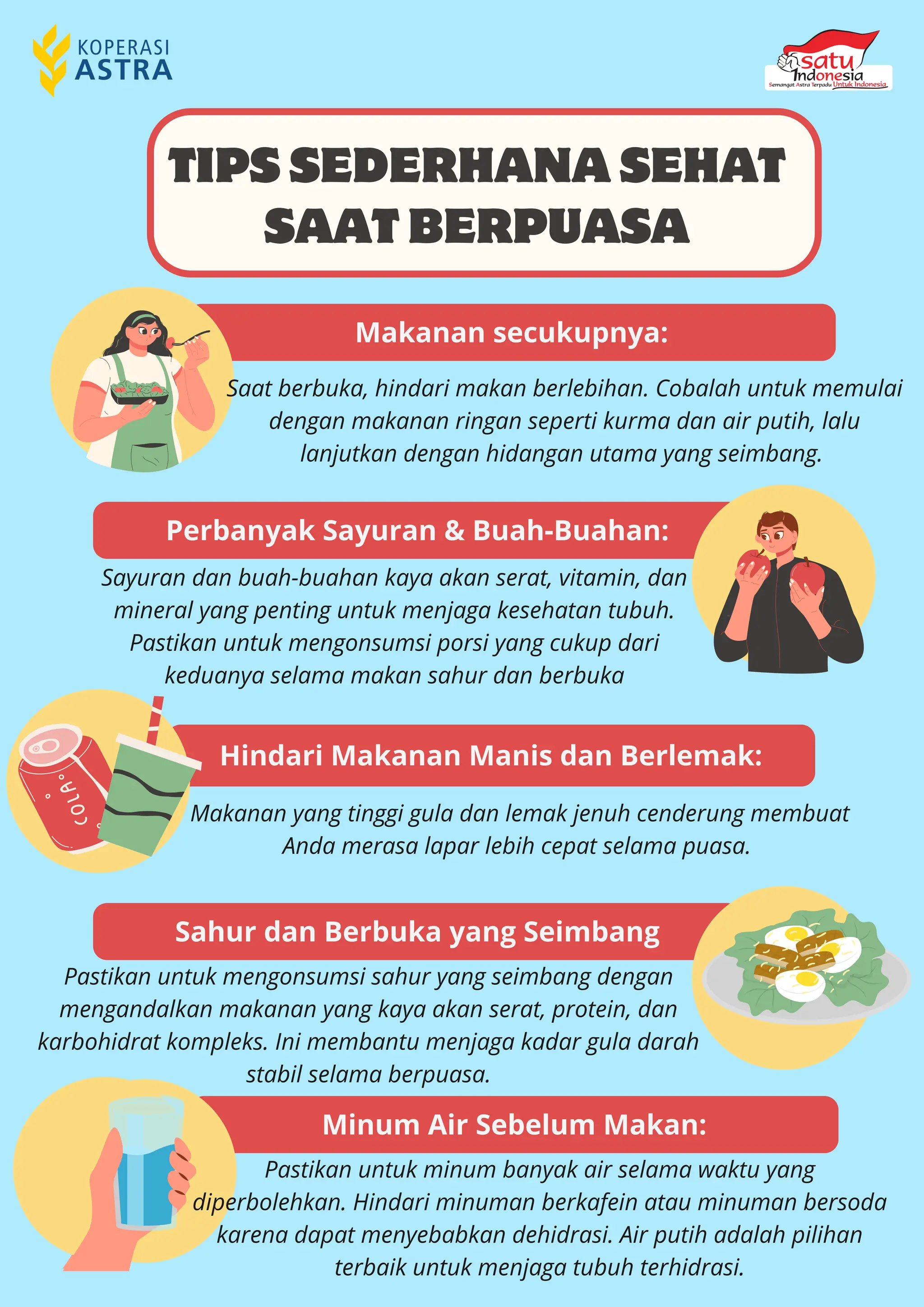 Tips Sederhana Sehat Saaat Puasa dibulan | PDF